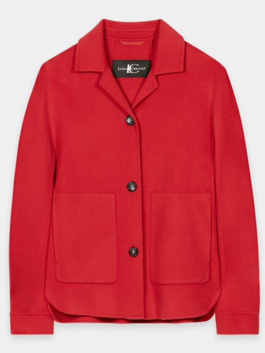 Luisa Cerano Women's Wool Cashmere Blend Double-Faced Shirt Jacket In ...
