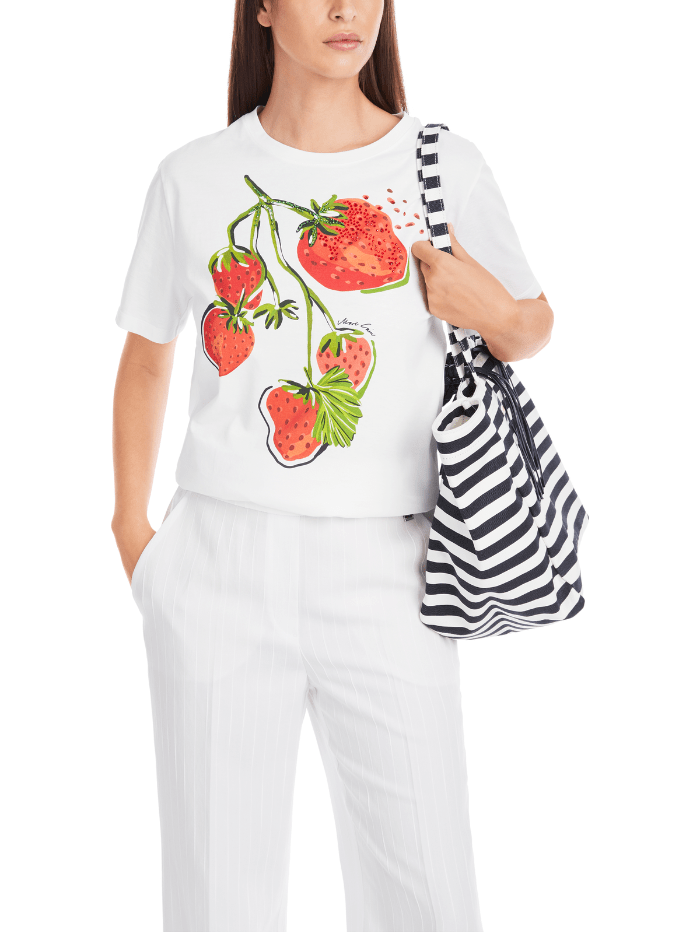 Marc Cain Additions Women's Rethink Together Organic Cotton T-Shirt YA ...