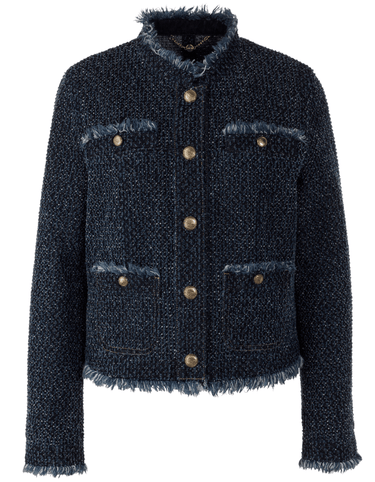 Marc Cain Collections Women's Couture Jacket In A Tweed Look AC 31.02 ...