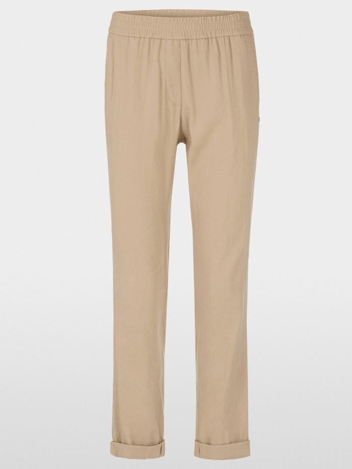 Marc Cain Collections Women's RHODOS Casual Linen Blend Trousers In YC ...