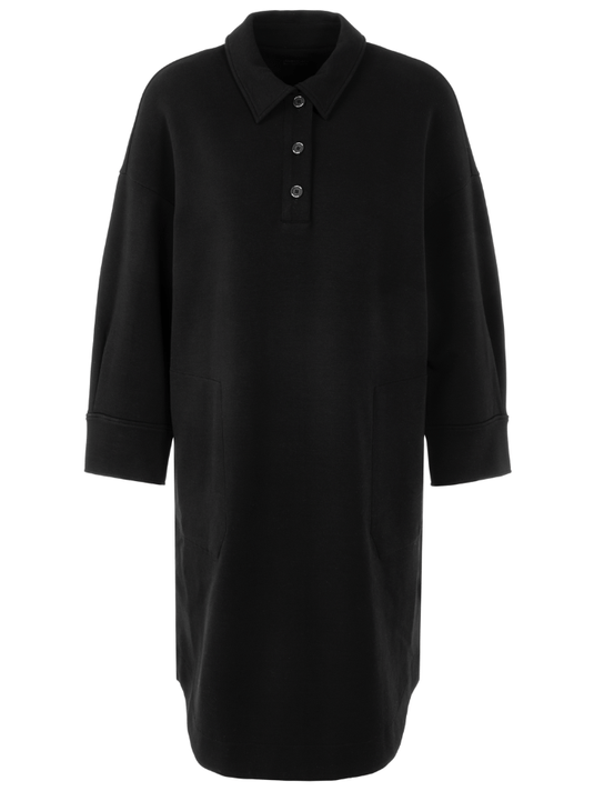 Marc Cain Sports Women's Soft Sweatshirt Dress In Black AS 21.04 J09 C ...