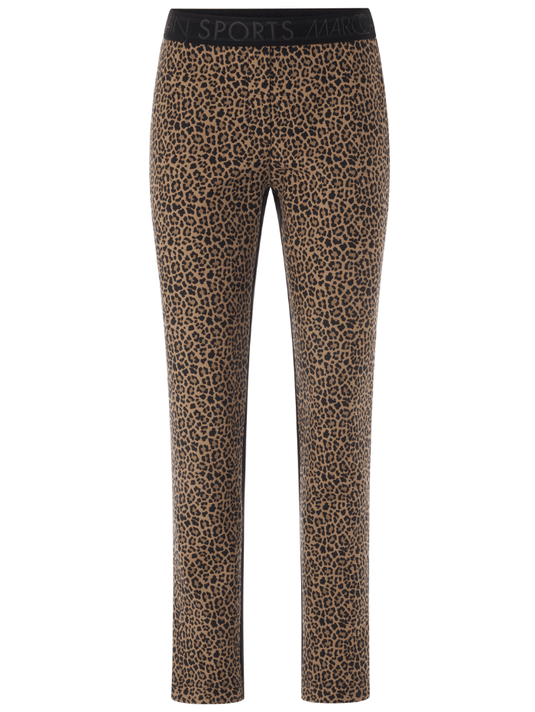 Marc Cain Sports Women's SIENA Slim Fit Leopard Print Trousers ZS 81.4 ...