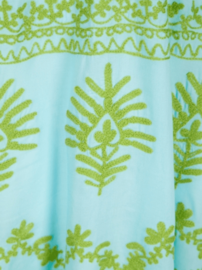 Pranella Lolly Kaftan Aqua Lime – Izzi of Baslow